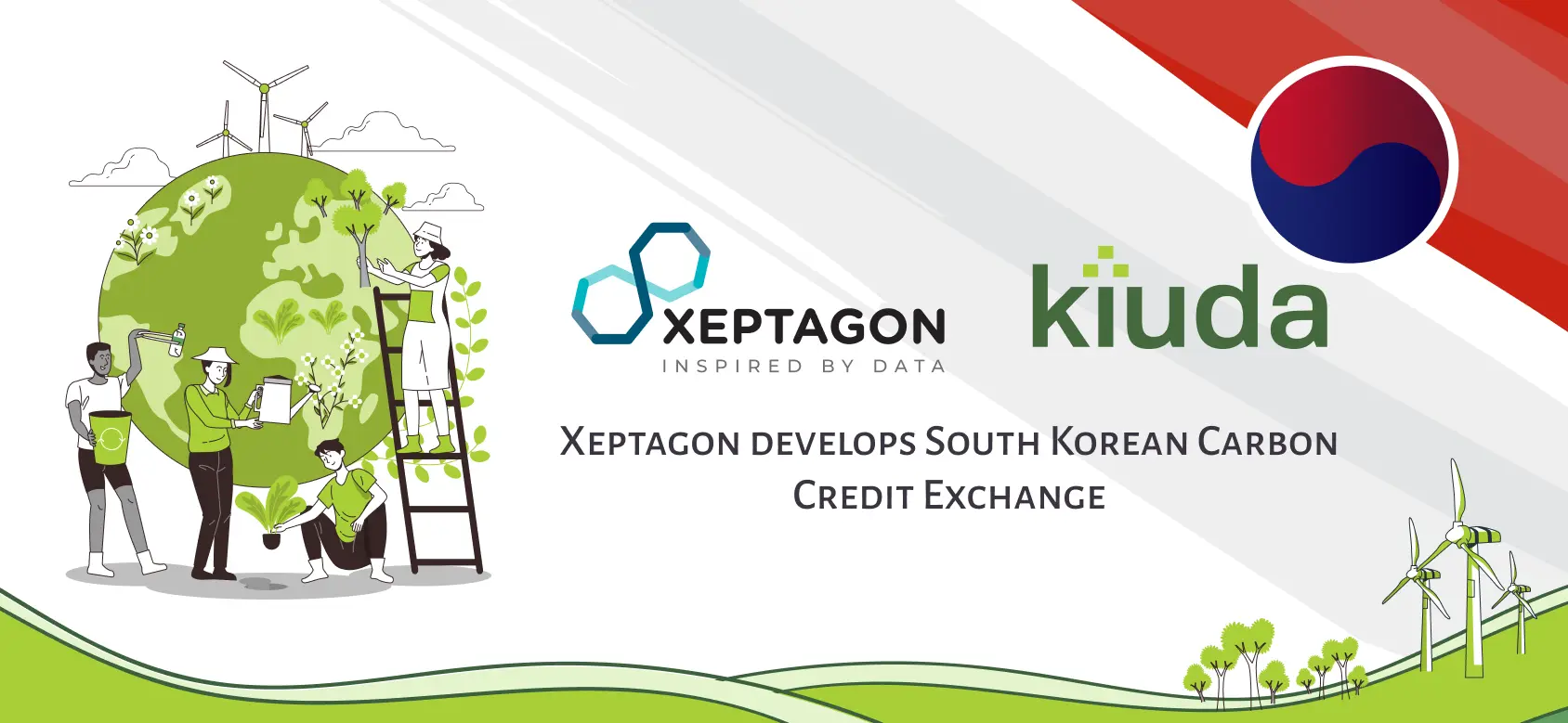Xeptagon partners with South Korean Kiuda to develop a Carbon Credit ...